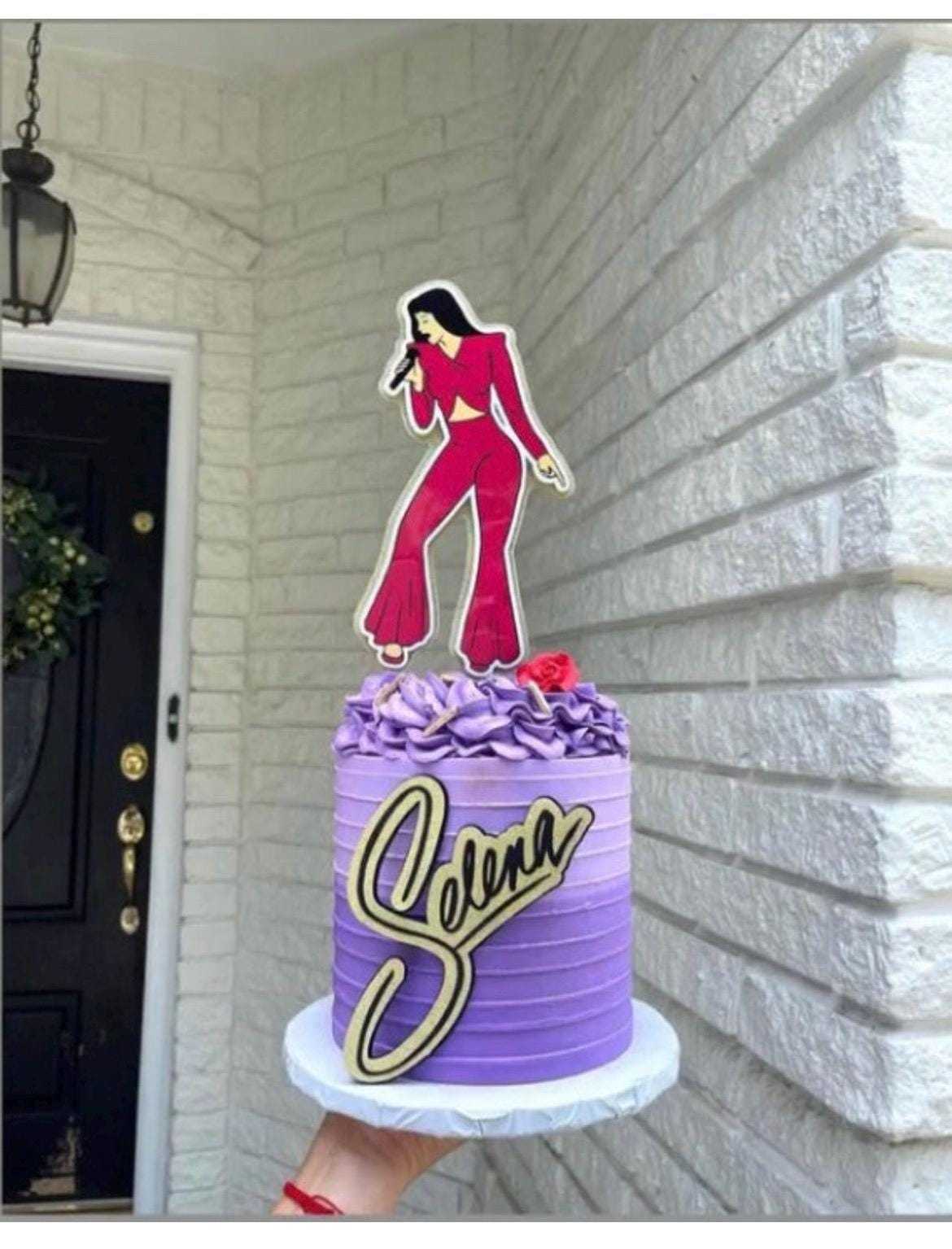 Inspired Selena Cake Topper: Birthday Party Centerpiece - Etsy