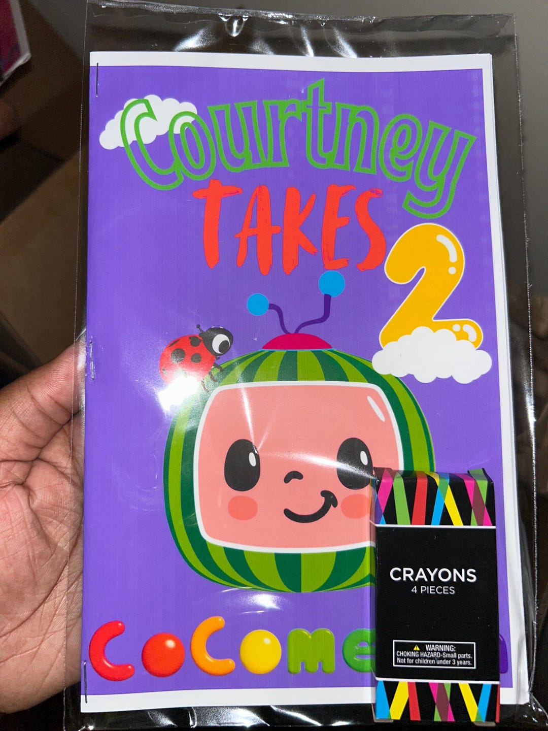 Girls Coco Melon Themed Coloring Books - Etsy