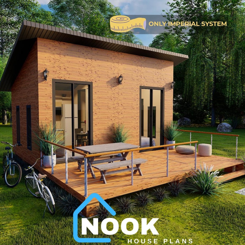 Tm Studio House Plans - Etsy