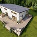 Modern Cabin House Plan, 24'x32' Rustic Retreat Blueprint (PDF & Print ...
