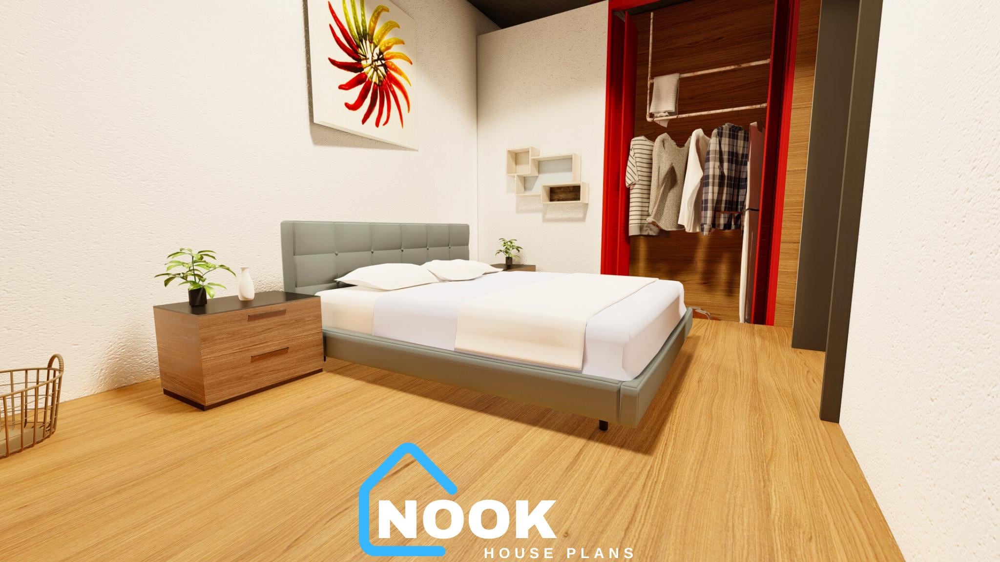 24x16 Tiny Cabin Plans: 2 Bedroom DIY House (PDF Download) - Etsy