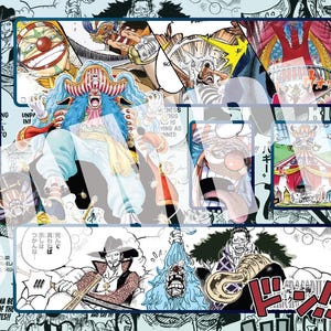 One Piece TCG Playmat 24x12 Inch File Design Buggy Manga (updated) - Etsy