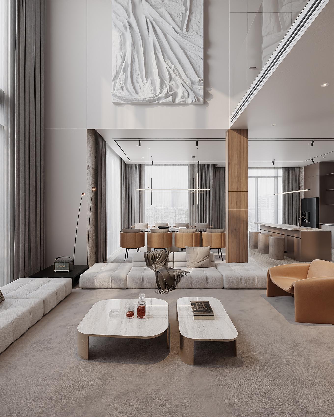 Livingroom,residential Design, Residential 3D Modelling, 3D Rendering ...