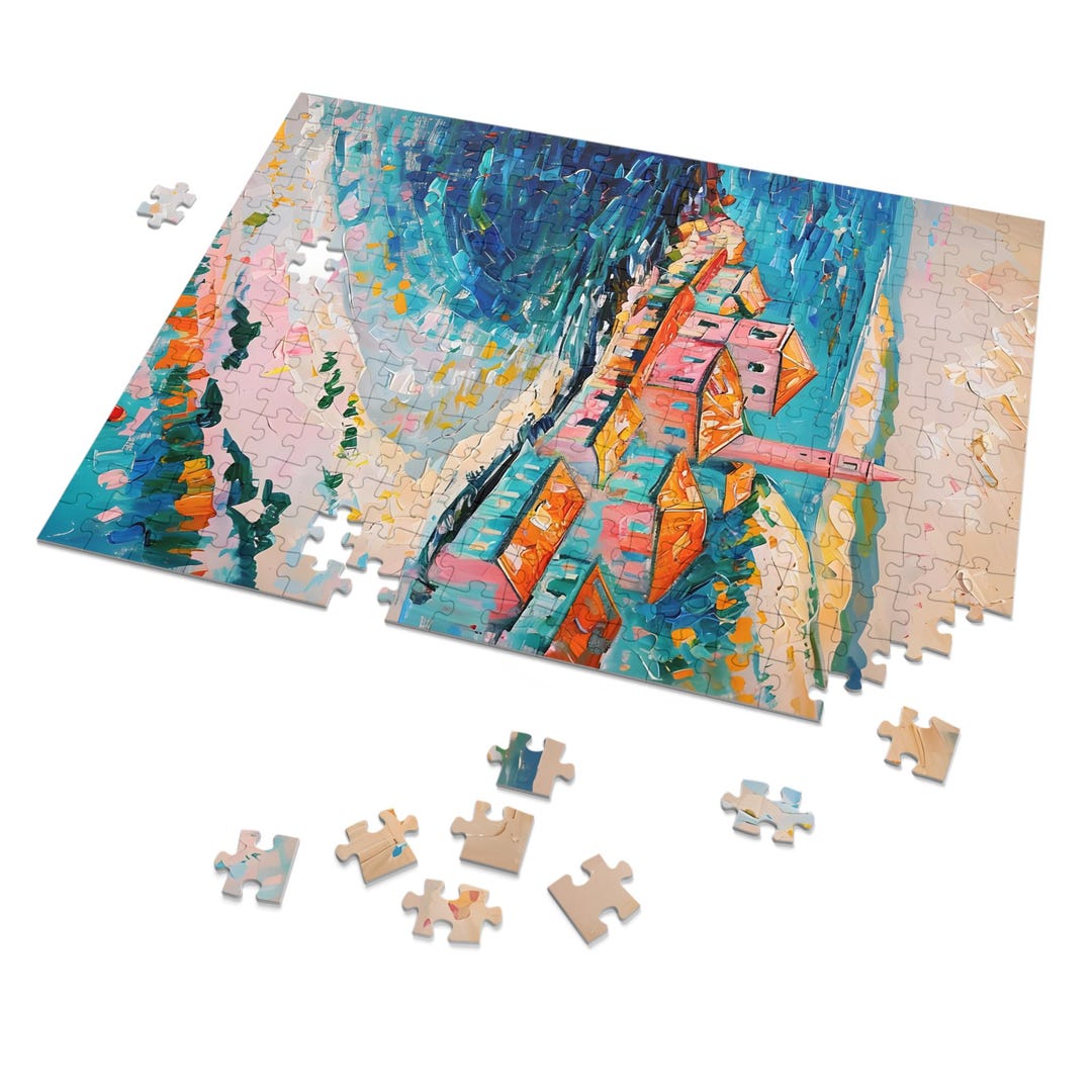 Ocean Scene Jigsaw Puzzle, Beach Theme Puzzle, Coastal Puzzle, Relaxing ...