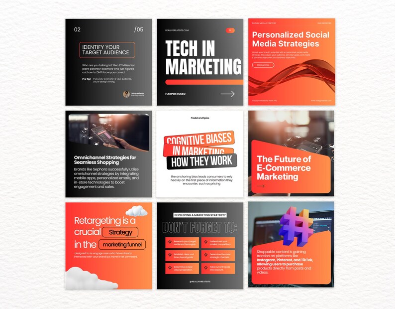 Social Media Manager, Social Media Instagram Templates, Instagram ...