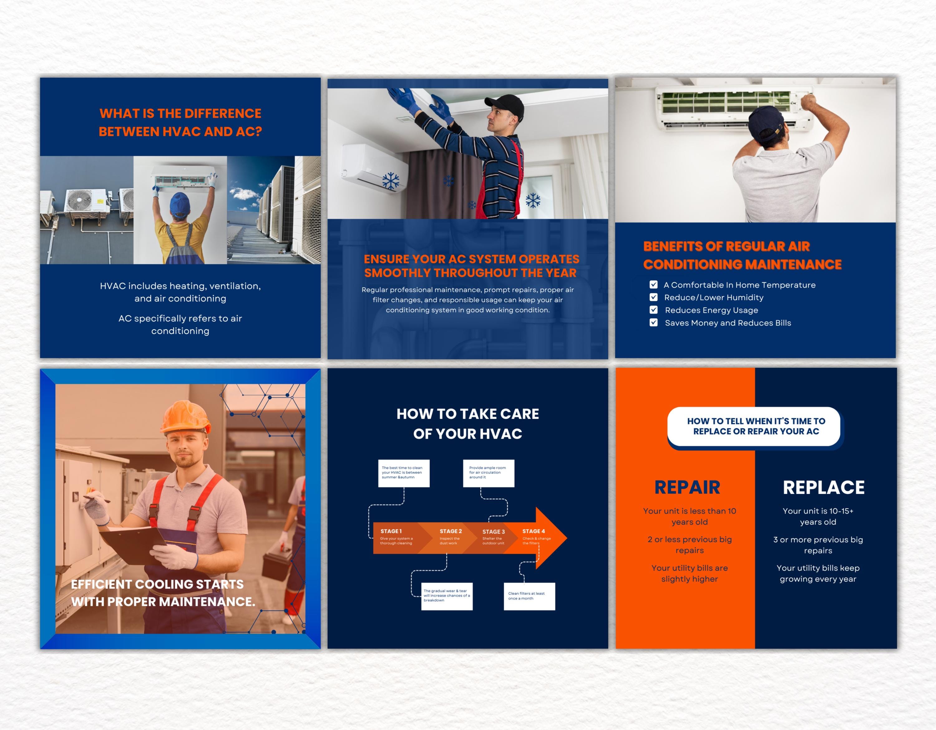 HVAC Technicians (heating, Ventilation, and Air Conditioning) Templates ...