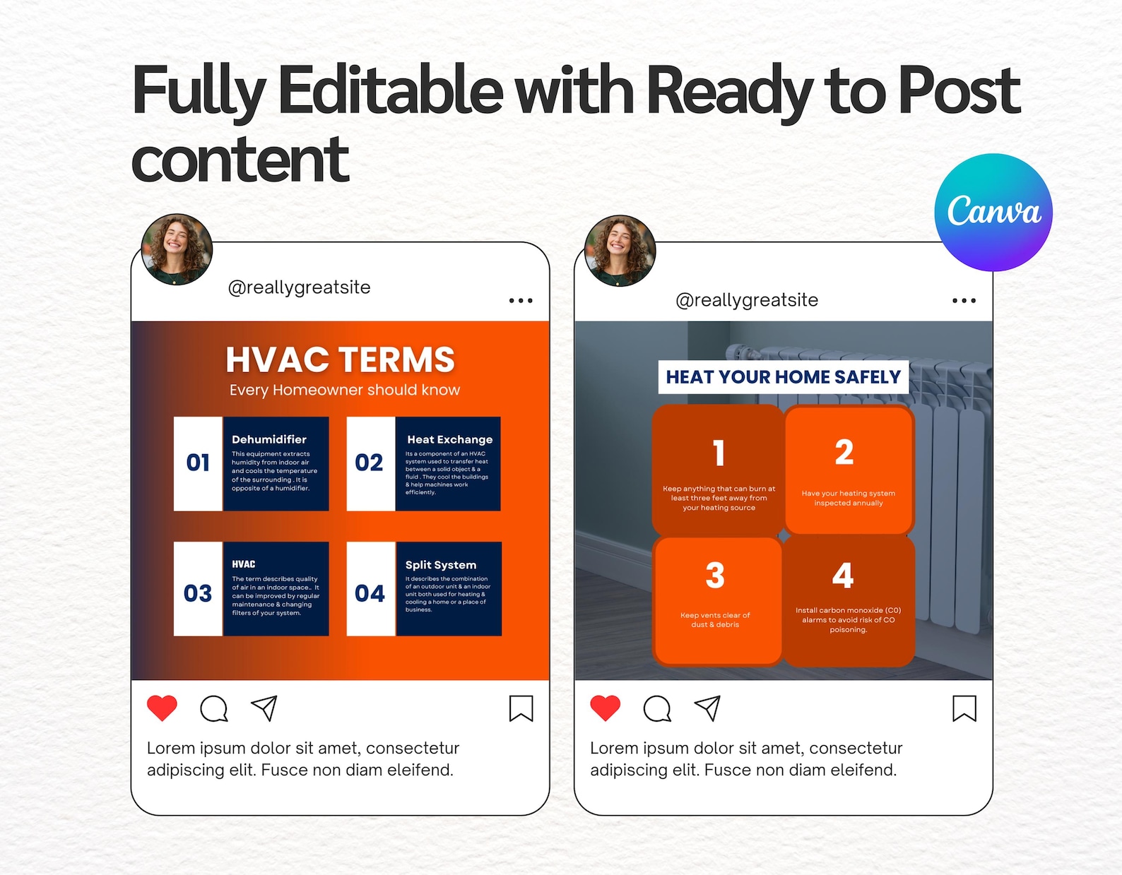 HVAC Technicians (heating, Ventilation, and Air Conditioning) Templates ...