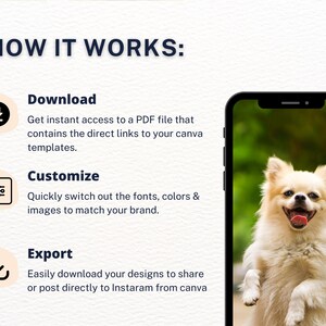 Dog Training Social Media Templates, Pet Business Canva Posts (180+) - Etsy