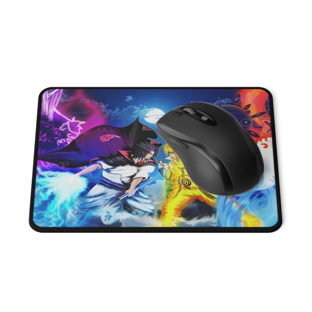 Naruto & Sasuke Gaming Mouse Pad - Etsy
