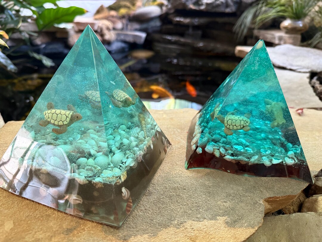Resin Memorial Pyramid - Etsy