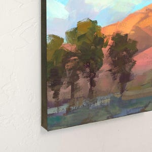 Art Print of 9 X 12 Gouache Painting, Wyoming Morning - Etsy