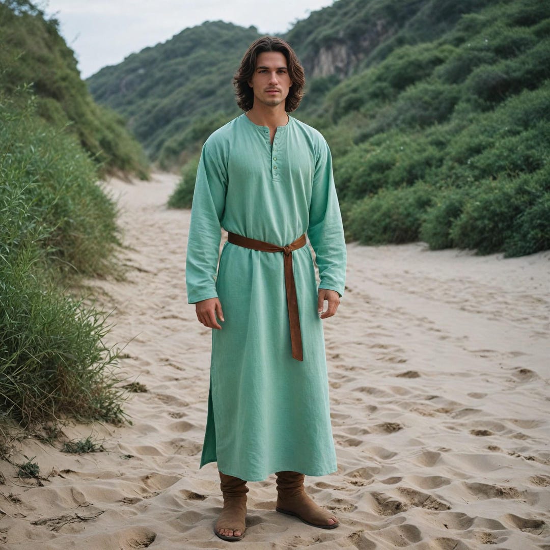 Men Viking Medieval Warrior Tunic | Steampunk Renaissance Cosplay ...