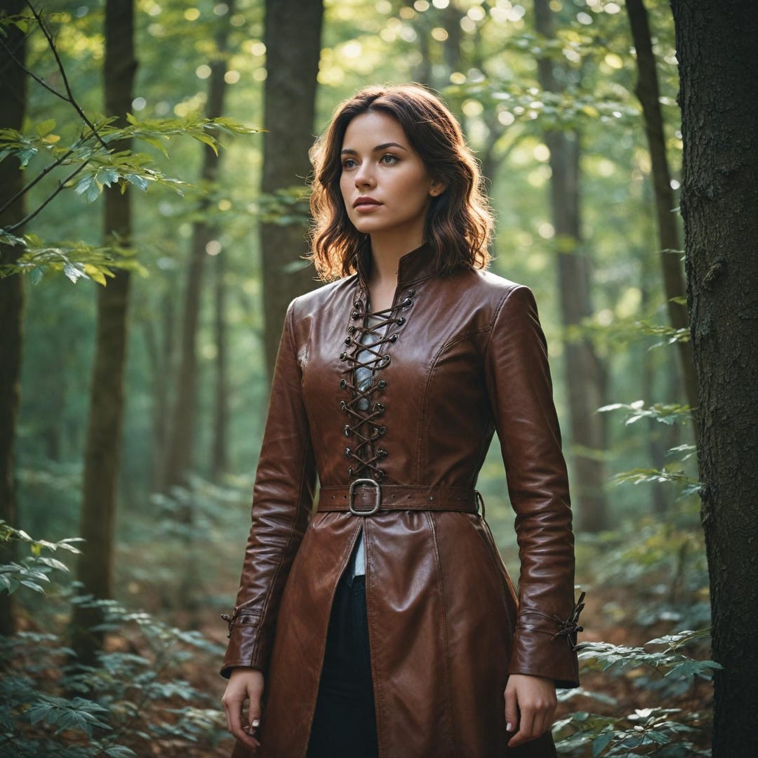Customized Women Medieval Warrior Leather Dress | Renaissance LARP ...