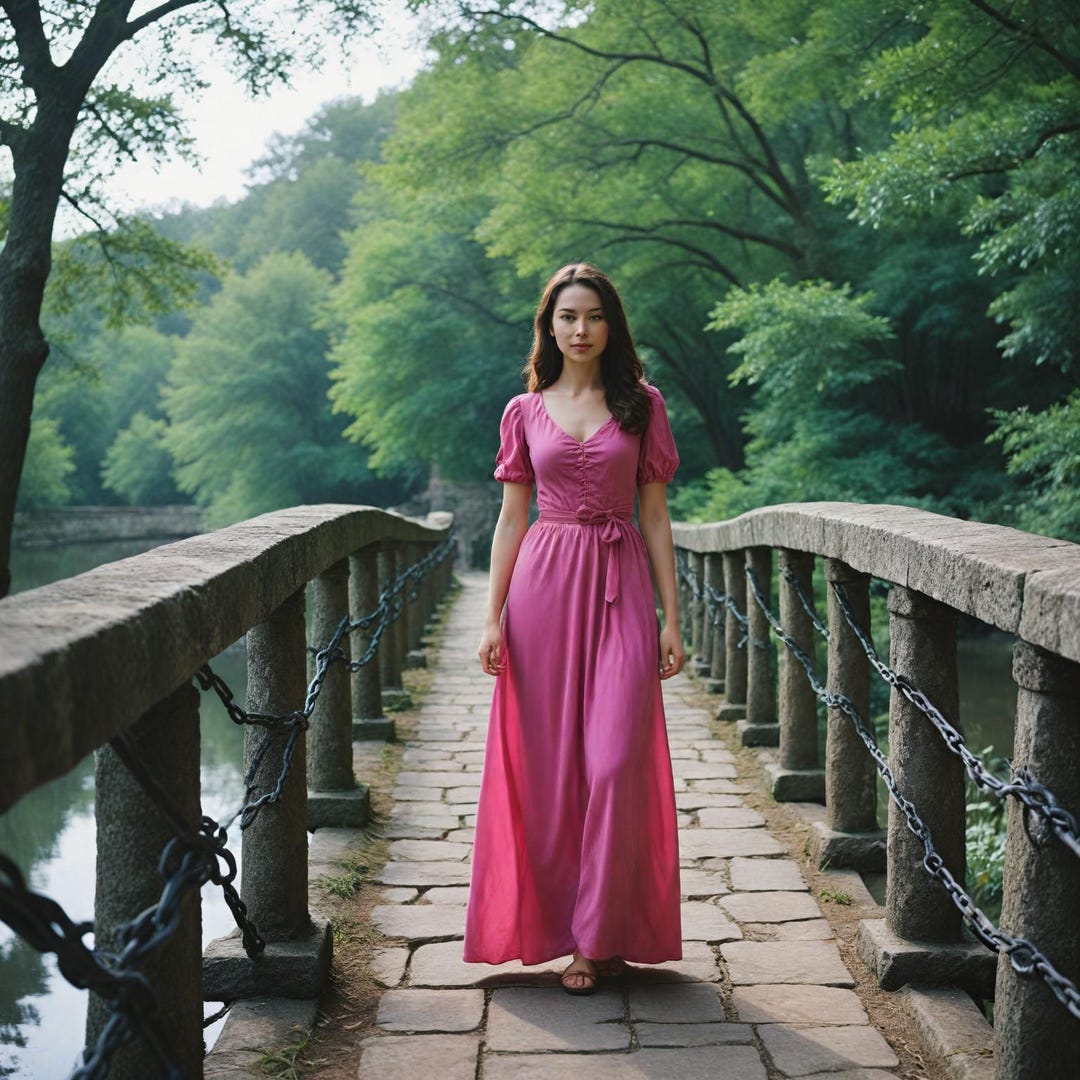 Women Elegant Medieval Pink Maxi | Victorian Summer Dress for Her ...