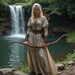 Medieval Archer Warrior Princess Dress | Renaissance Faire Fantasy ...