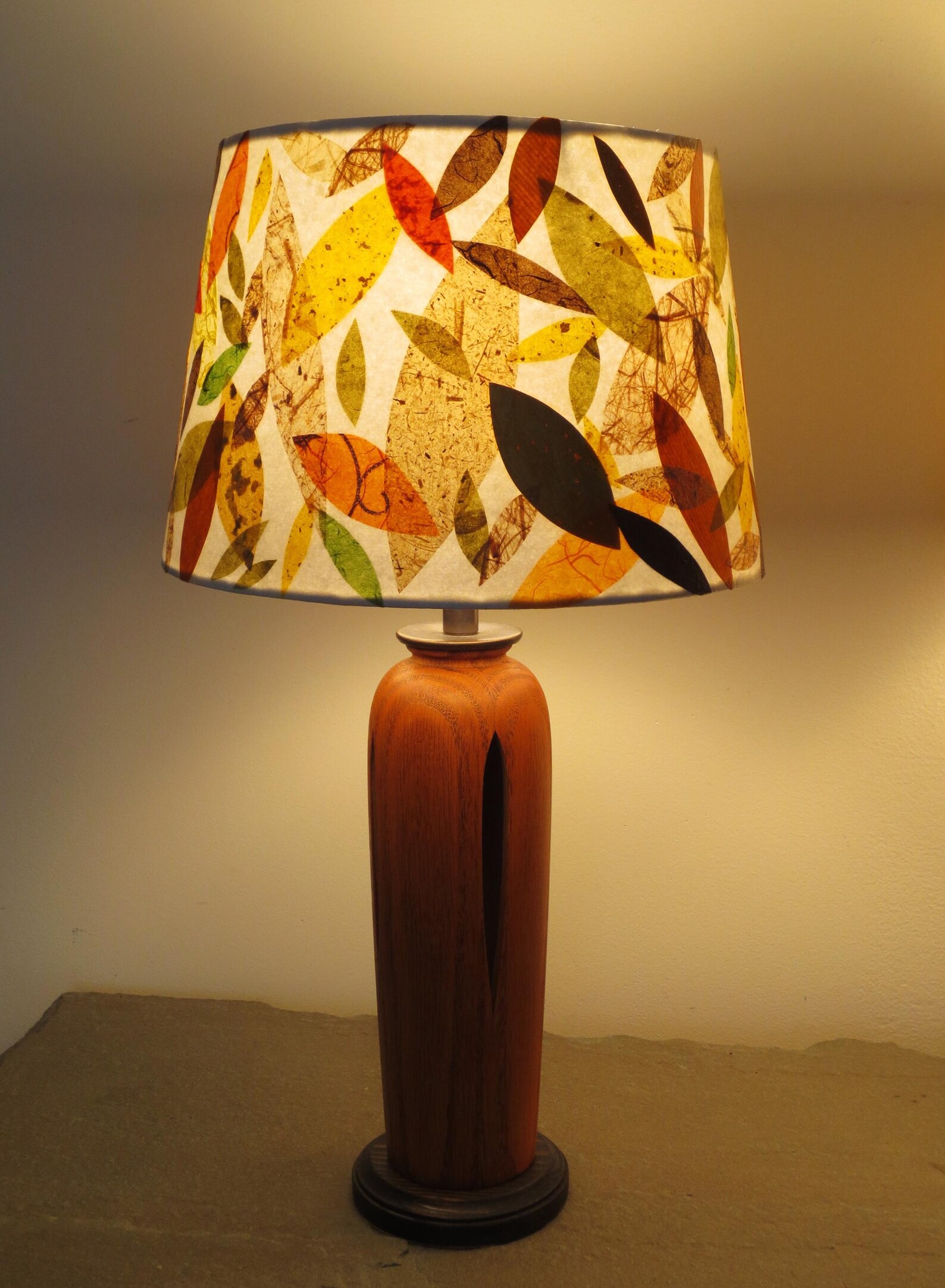 Fallen Mid-century Style Table Lamps - Pair! - Etsy