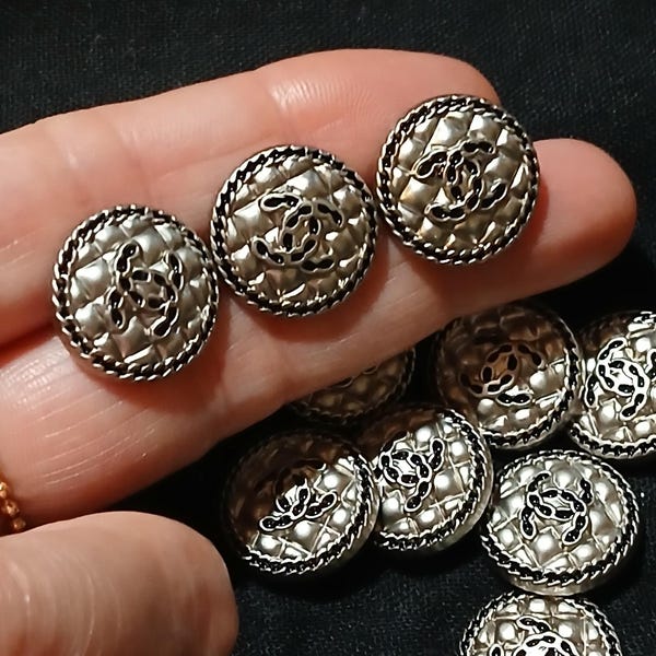 Chanel Buttons - Etsy UK