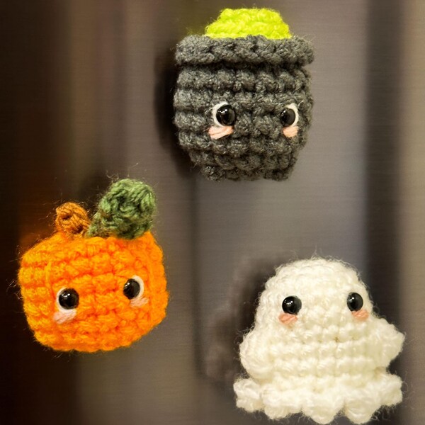 Crocheted Magnets - Etsy