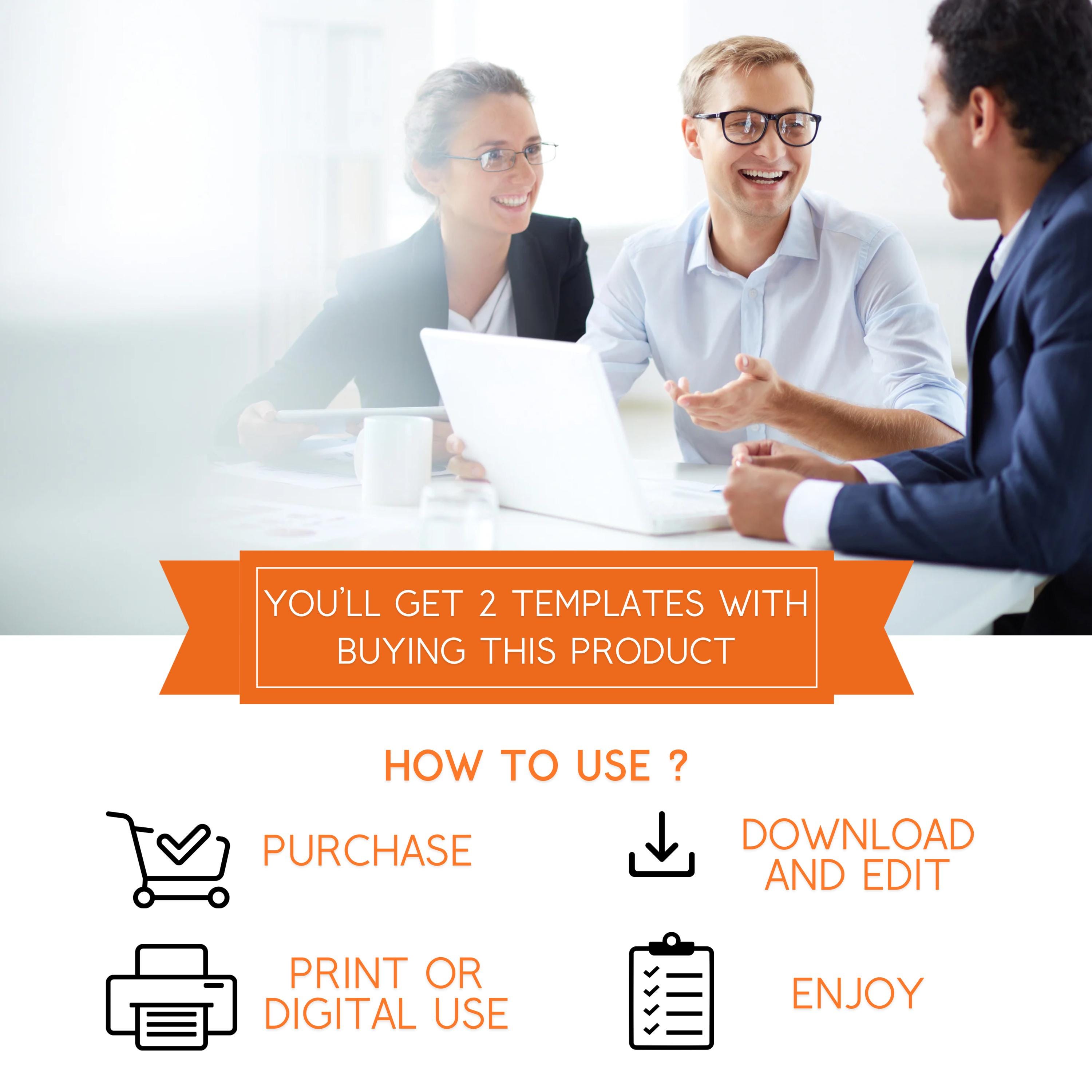 Annual Training Plan Participant List, Customizable Schedule ...