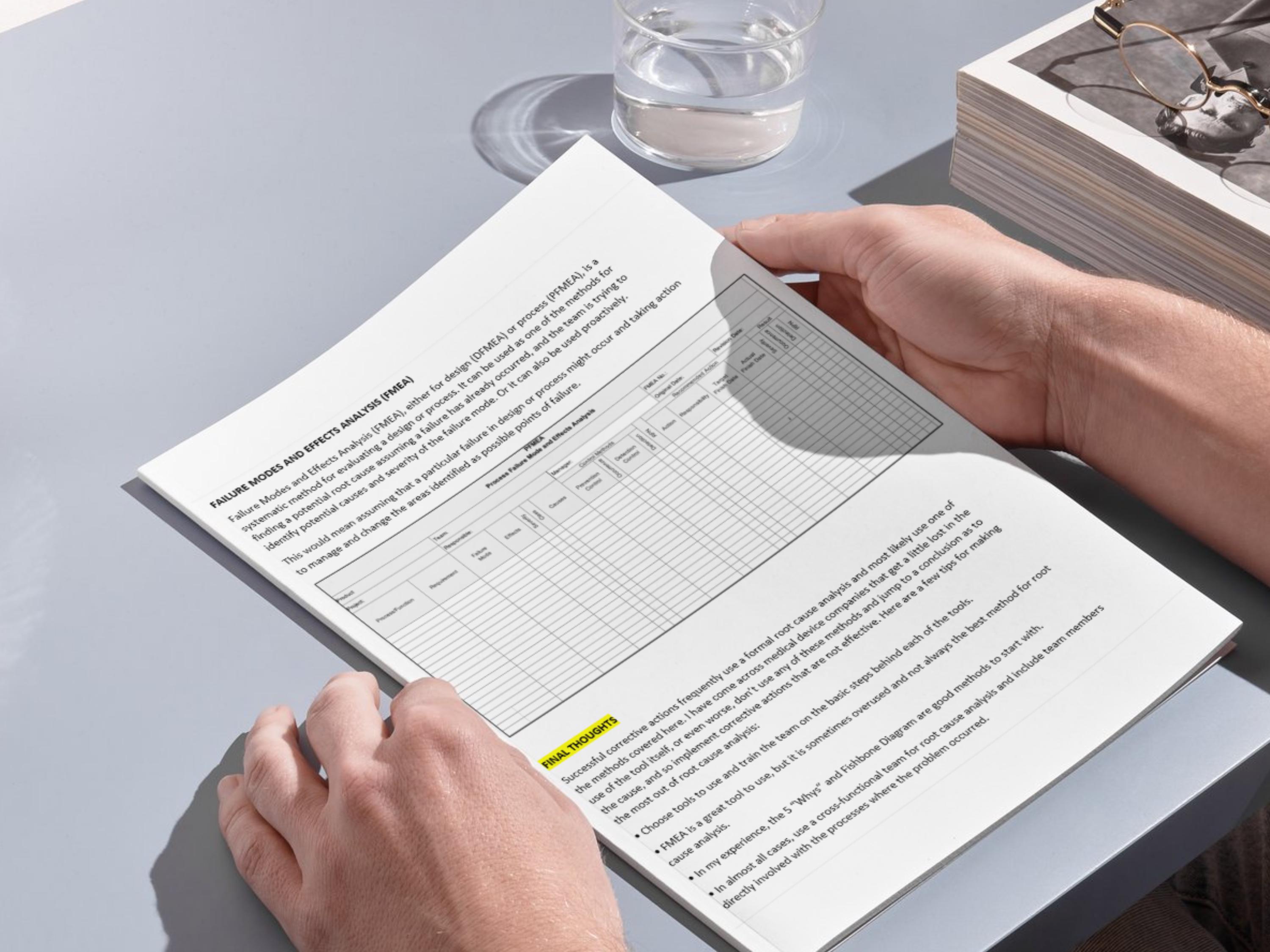 Root Cause Analysis Guide, Editable Word & Printable PDF, CAPA ...