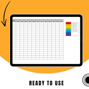 Basic Training Plan Template, PDF and Excel Format, Fully Editable and ...