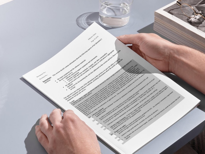 Quality Assurance Manual, ISO 9001 Compliant, Fully Customizable Word ...