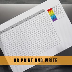 Basic Training Plan Template, PDF and Excel Format, Fully Editable and ...