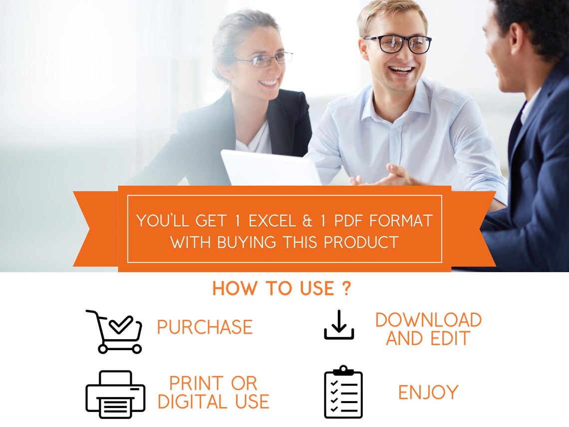 Basic Training Plan Template, PDF and Excel Format, Fully Editable and ...