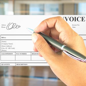 Invoice Template, Word and PDF Format, Fully Editable and Printable ...