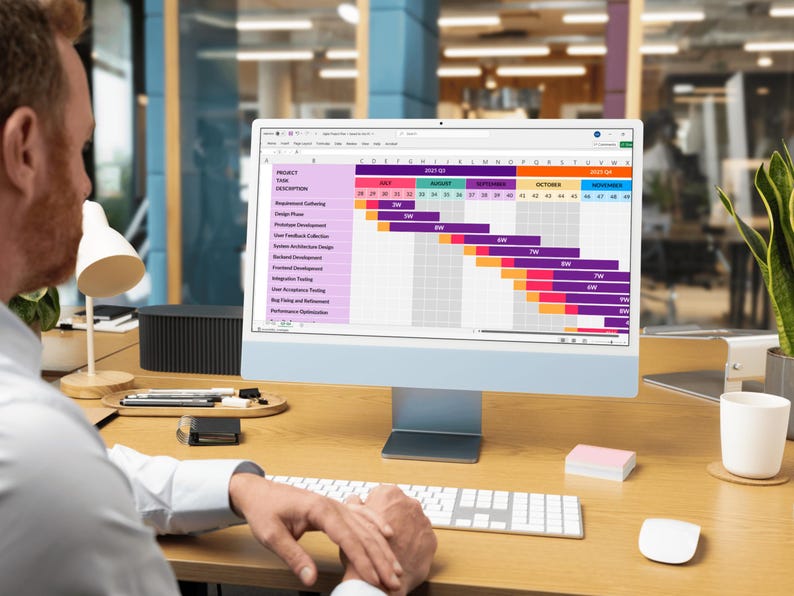 Agile Project Plan Template – Editable Excel Format | Printable Agile ...
