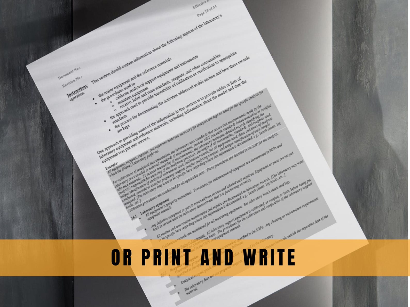 Quality Assurance Manual, ISO 9001 Compliant, Fully Customizable Word ...