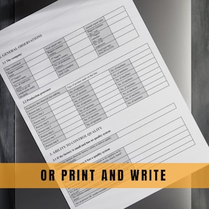 Factory Audit Report Template, Word and PDF Format, Fully Editable and ...