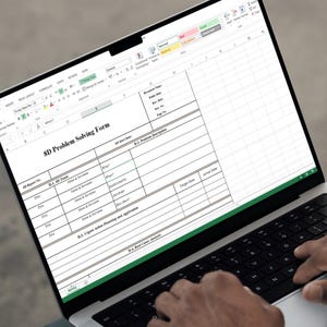8D Problem Solving Report, Checklist, Root Cause Analysis Template ...