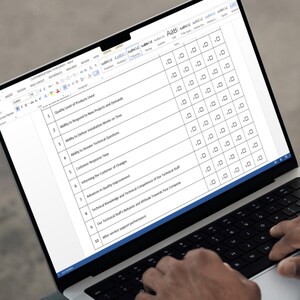 Customer Satisfaction Survey Template, ISO 9001 Compliant, Editable ...