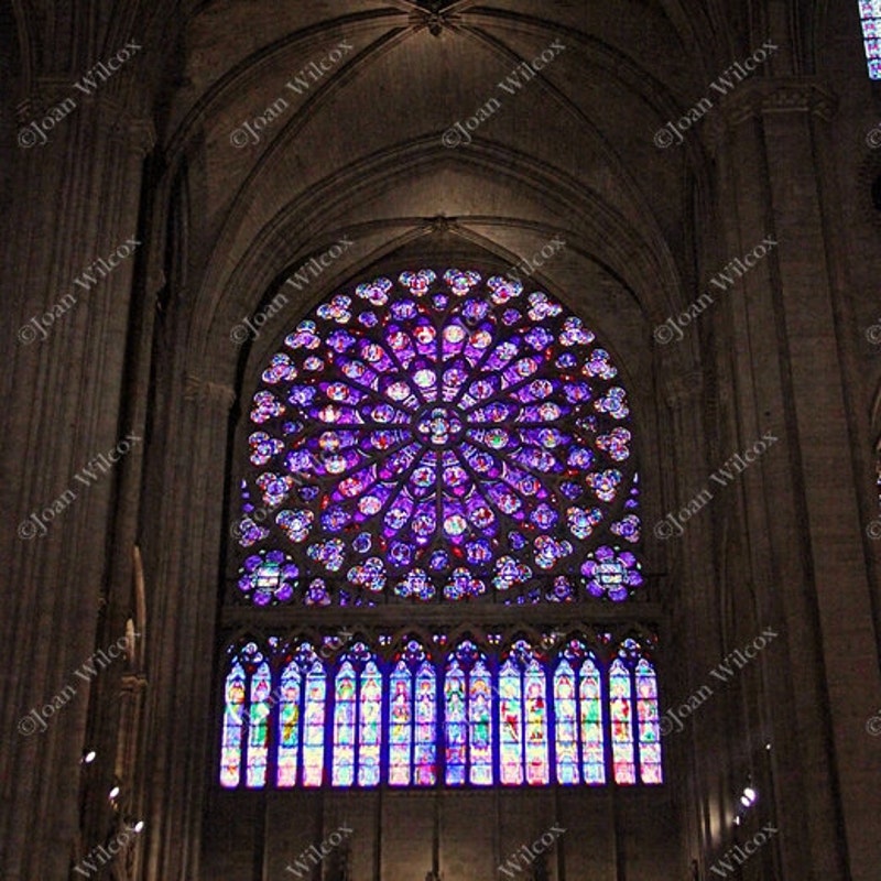 Rose Window - Etsy