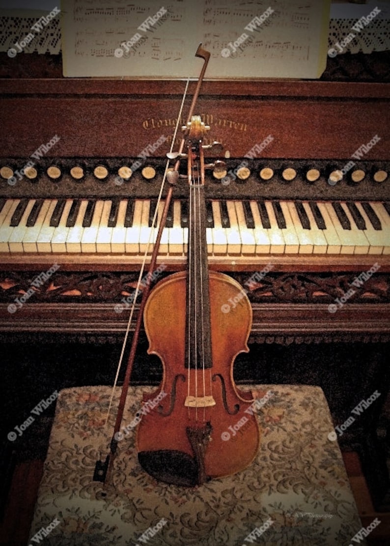 Concerto Masterpiece Violin Organ Piano Original Fine Art Photography ...
