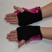 Scalemail Gauntlets in Knitted Dragonhide Armor Pink Fire Choose Your ...