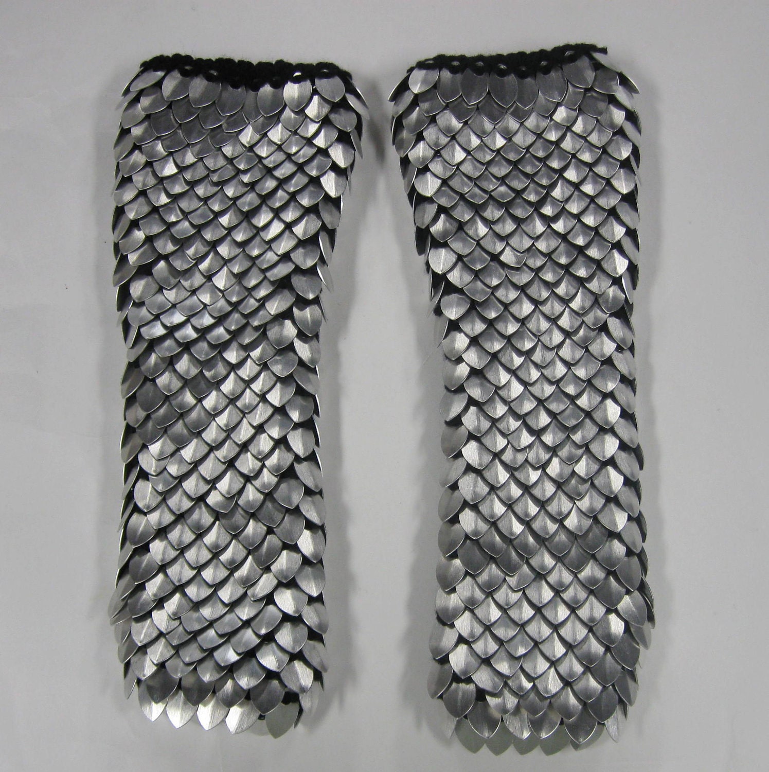 Dragon Scale Gauntlets Knitted Dragonhide Armor Elbow Length Custom ...