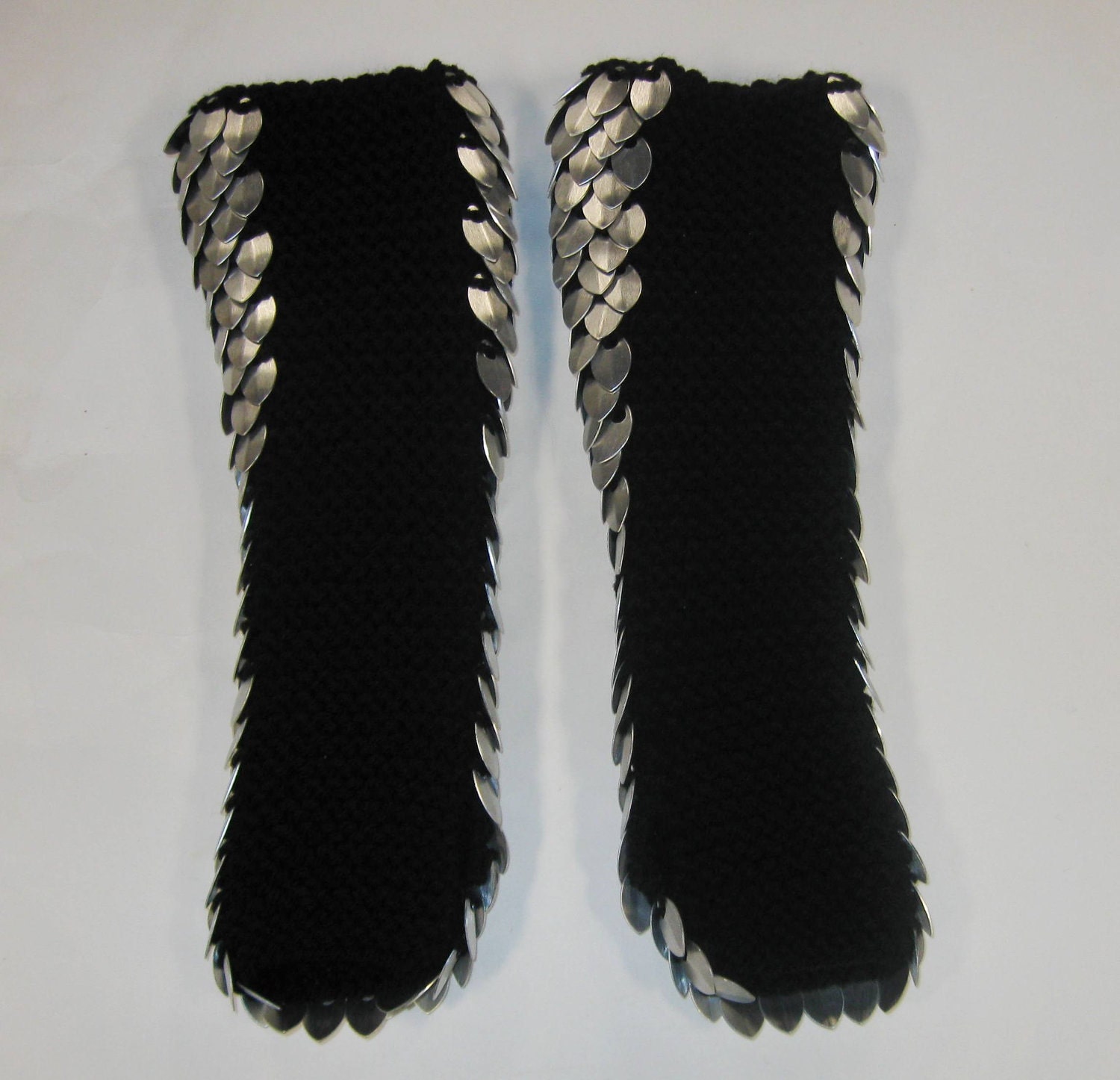 Dragon Scale Gauntlets Knitted Dragonhide Armor Elbow Length - Etsy