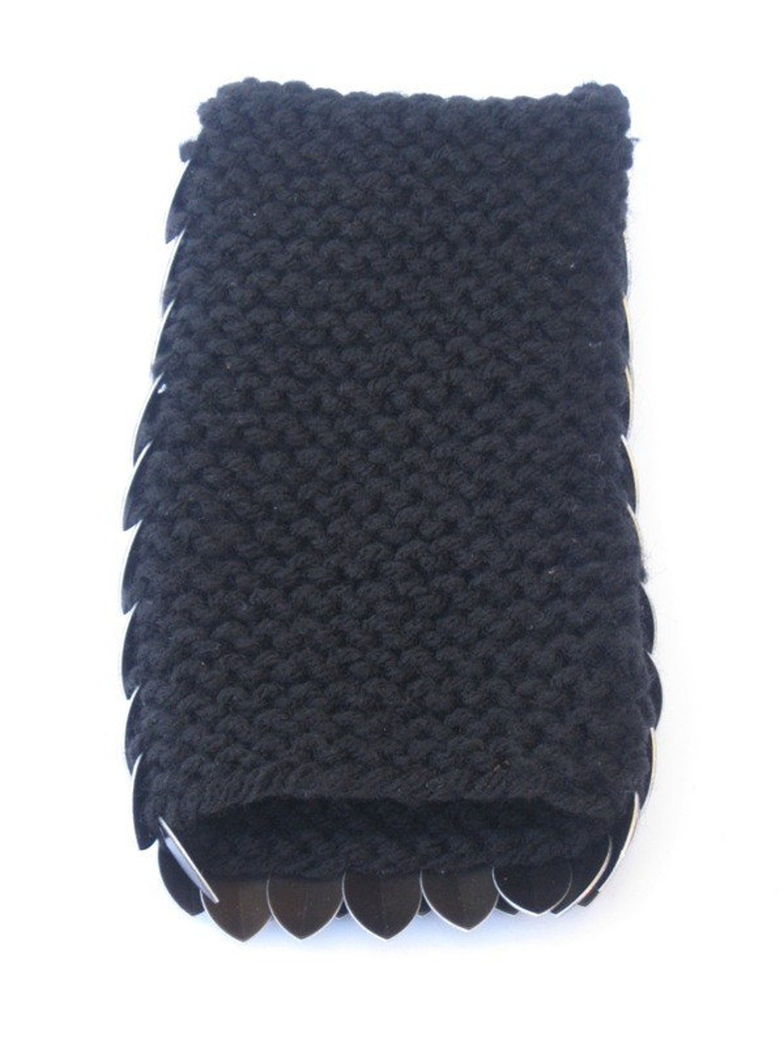 Scale Mail Gauntlets in knitted Dragonhide Armor Choose your | Etsy