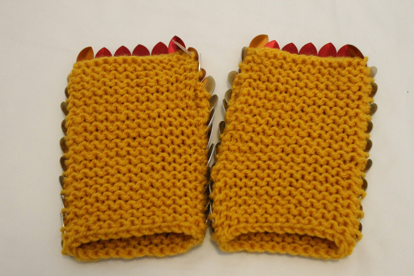 Dragonhide Armor Gauntlets Phoenix Knitted Scale Maille by ...