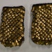 Scalemail Gauntlets Knitted Dragonhide Armor Bronze Warrior - Etsy