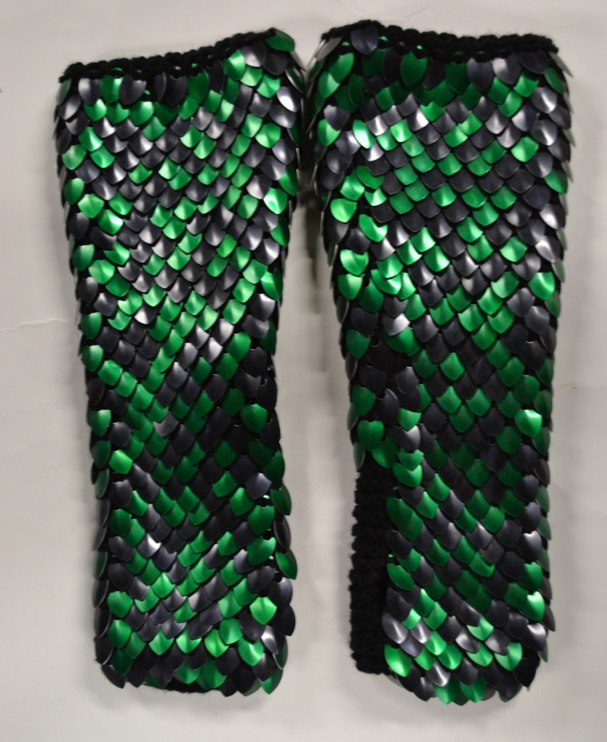 Scalemail Gauntlets in Knitted Dragonhide Armor Elbow Length - Etsy