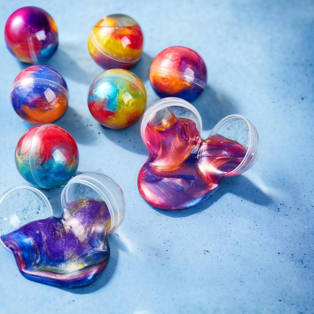 24 Pack Galaxy Slime Party Favors – Stretchy & Mess-free, Classroom ...