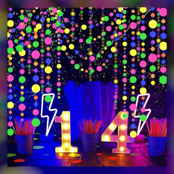 Blacklight Decor - Etsy