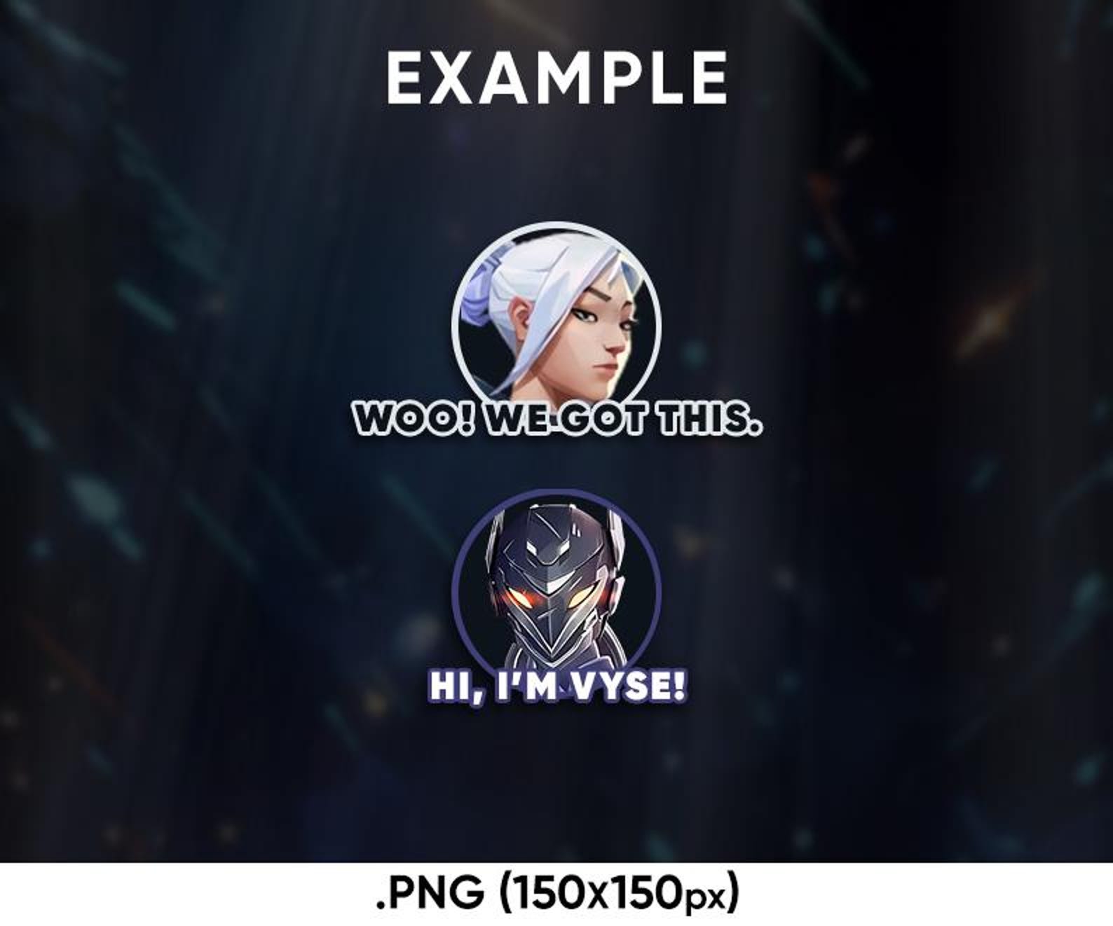 New Agent VYSE Included VALORANT Agent Icons 150x150 PNG for Your ...