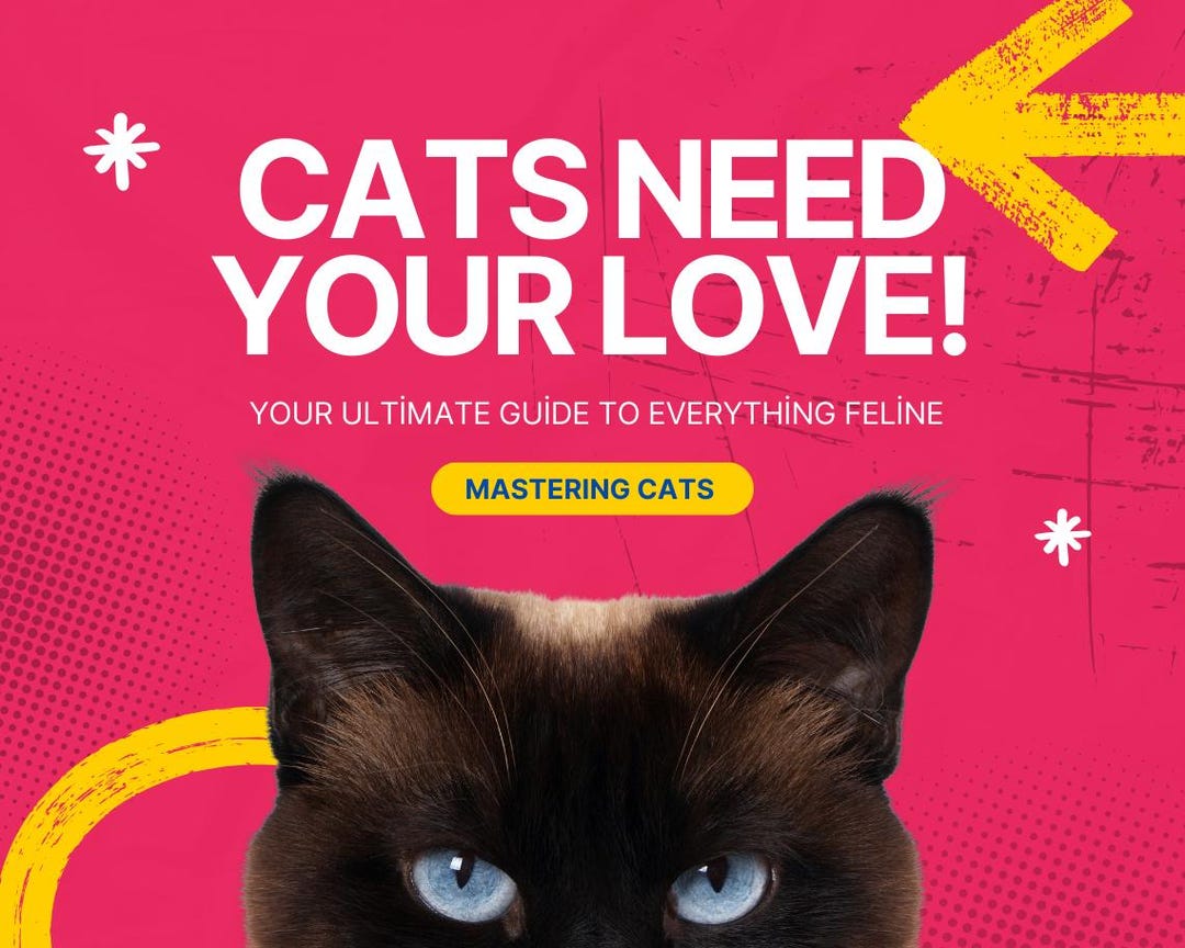 Cats Ebook, Mastering Cats: the Ultimate Guide to Feline Care, Behavior ...
