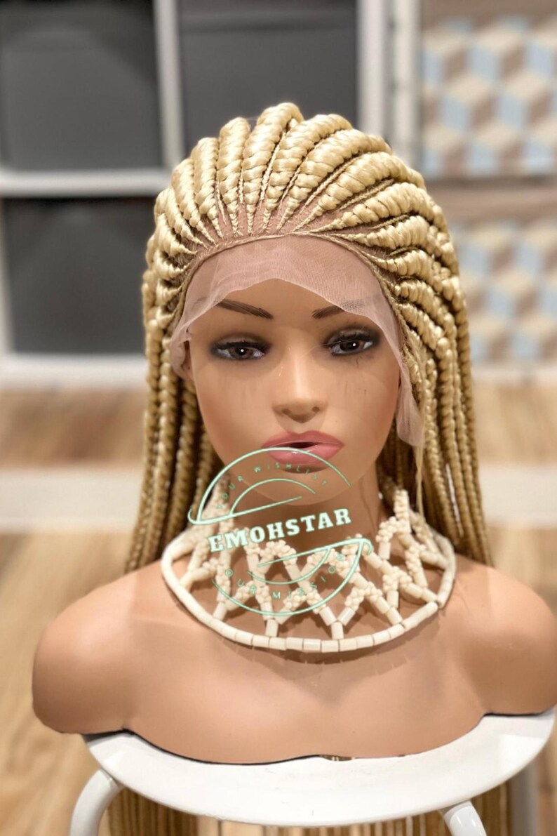 26'' Braided Blonde Conrow Ghana Braids - Etsy