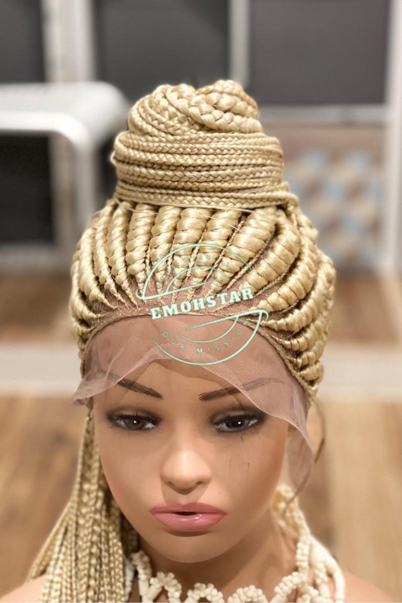 26'' Braided Blonde Conrow Ghana Braids - Etsy