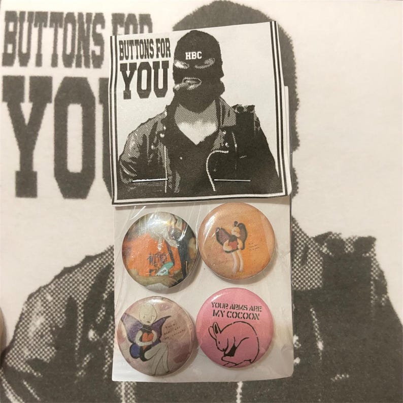 Your Arms Are My Cocoons Buttons/pins - Etsy